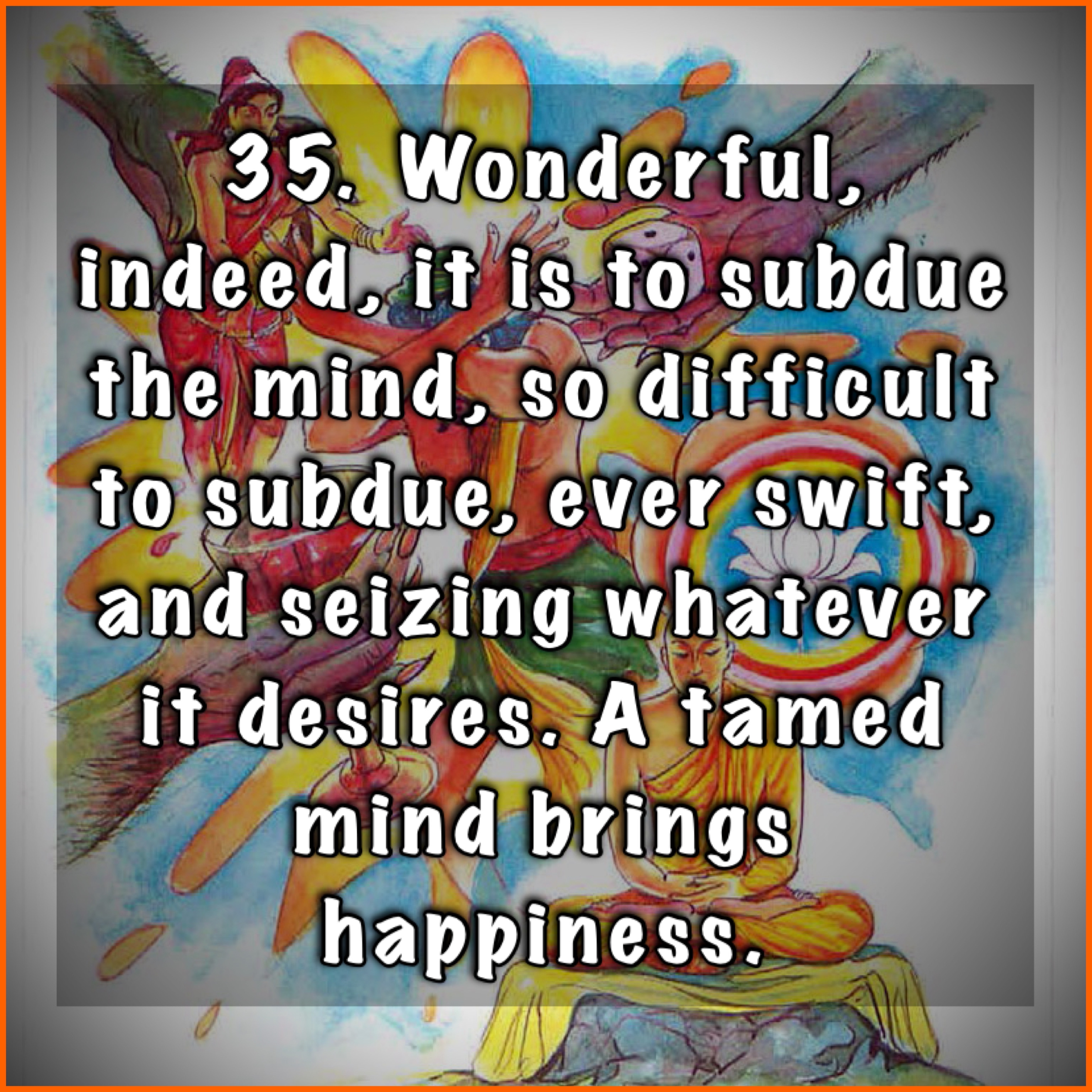 Dhammapada Memorization: Verse 35 | Cattāri Brahmavihārā